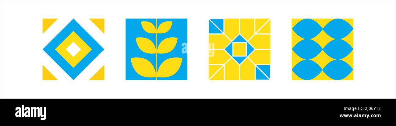 Vector illustration of Ukrainian pattern on white background Stock ...