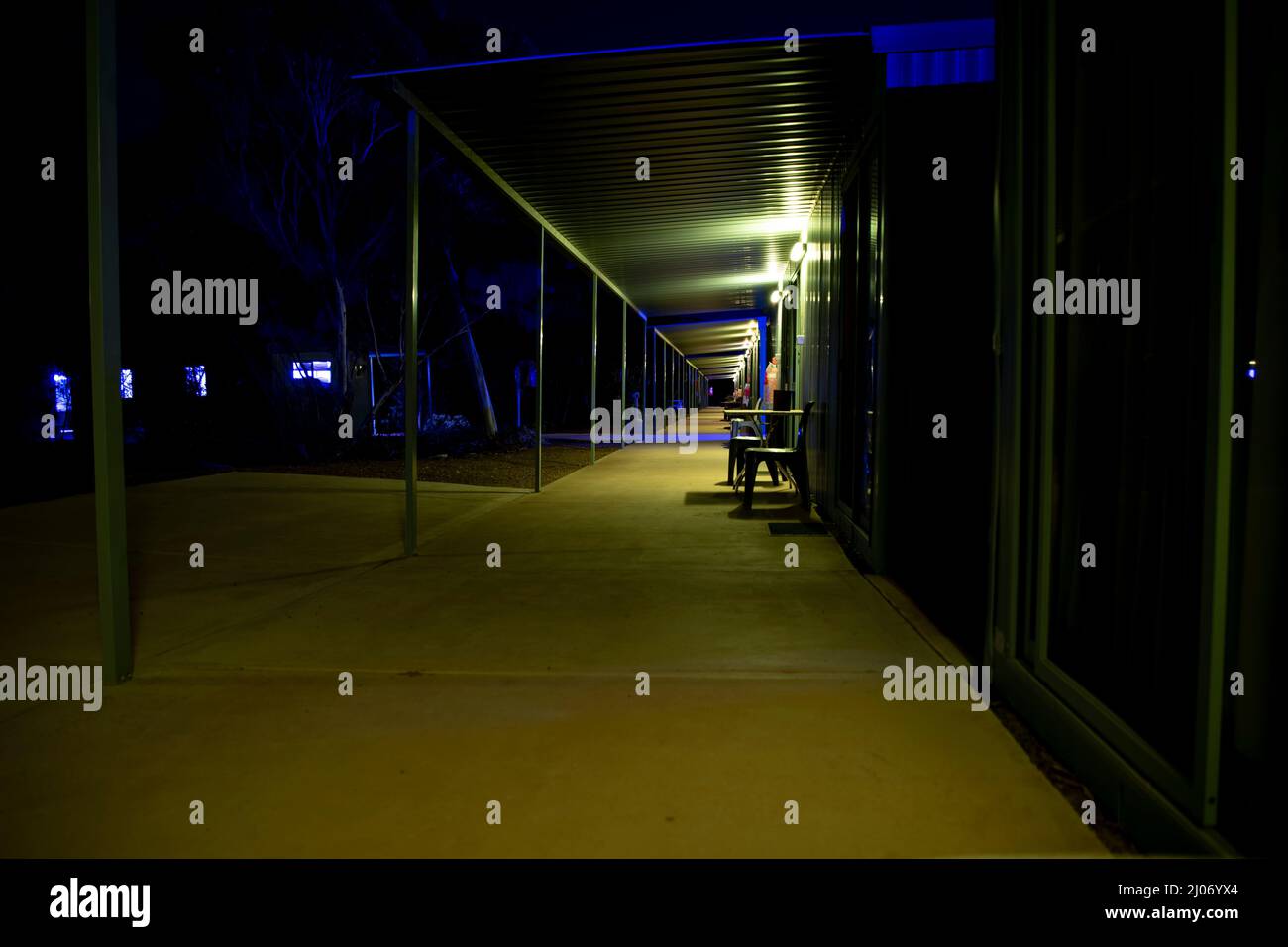 Mining Camp Accommodation in the Outback Stock Photo - Alamy