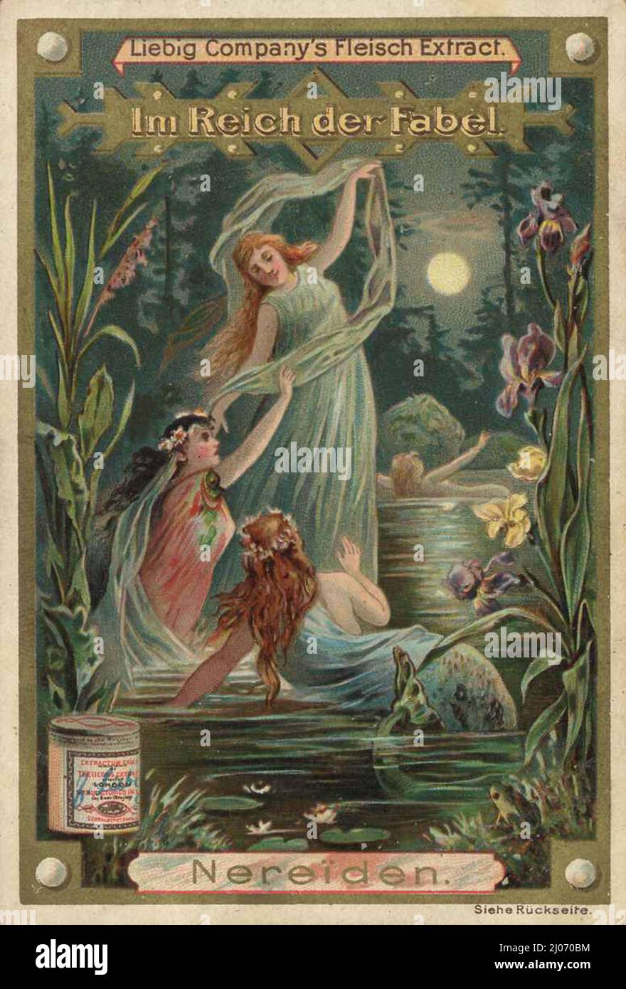 Serie Im Reich der Fabel, Nereiden, Neriden / Series In the Realm of ...