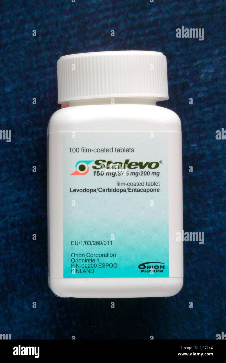 stalevo 150mg tablets Stock Photo - Alamy