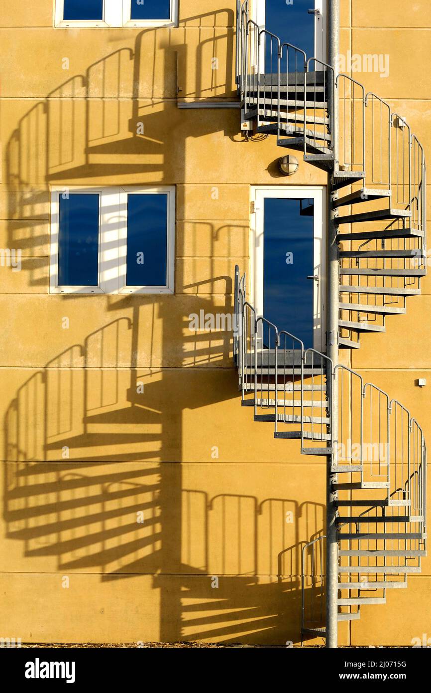 Stair and shade Stock Photo - Alamy