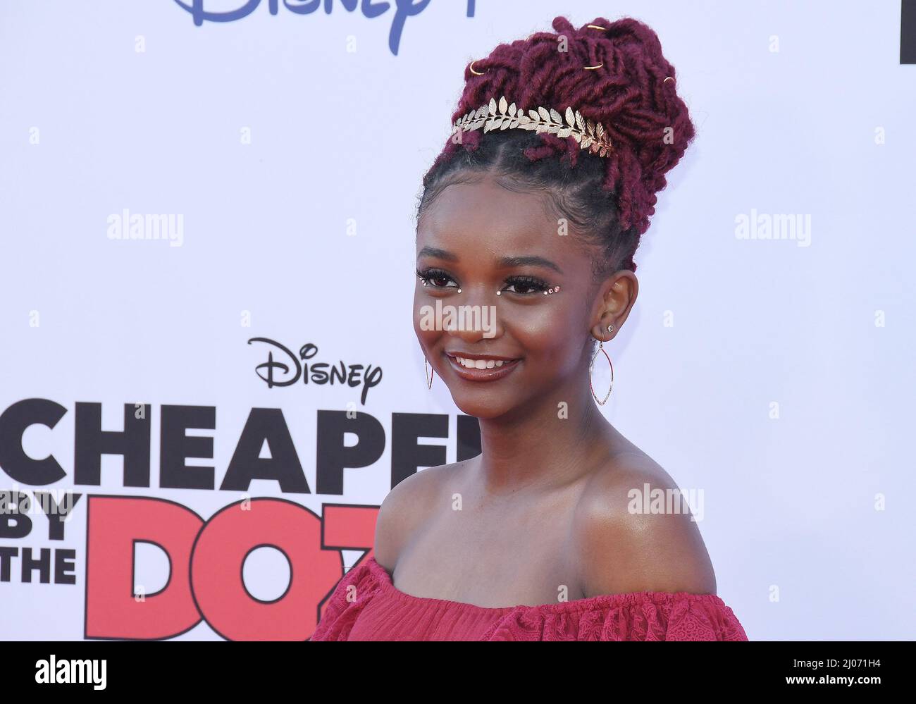 Los Angeles, USA. 16th Mar, 2022. Aria Brooks arrives at Disney's ...