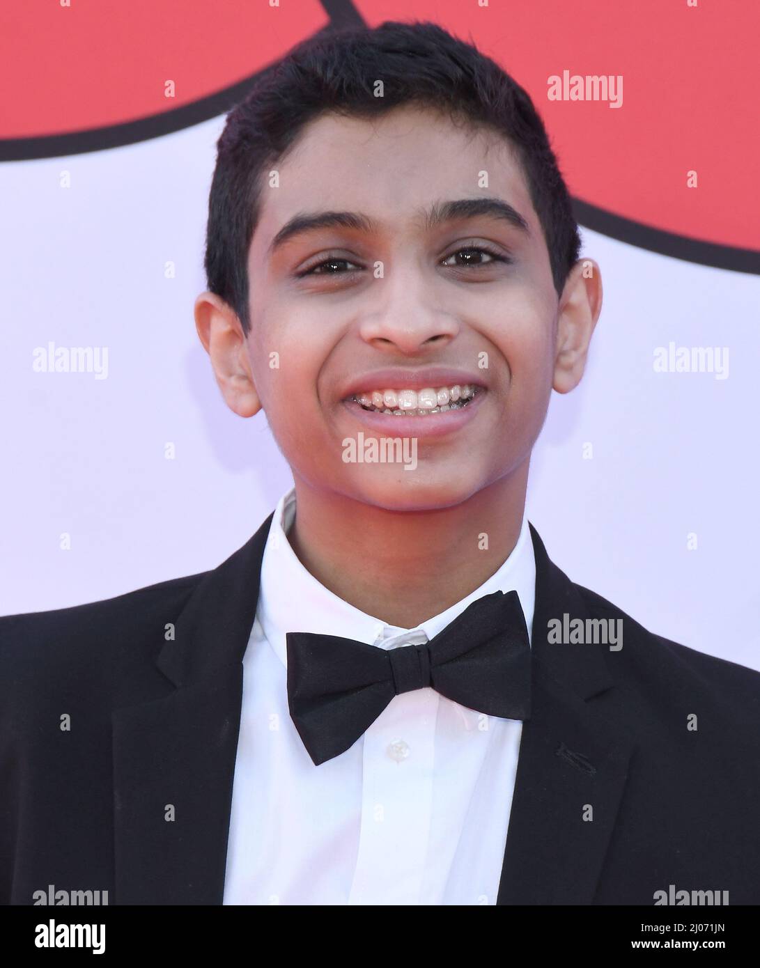 Los Angeles, USA. 16th Mar, 2022. Aryan Simhadri arrives at Disney's ...