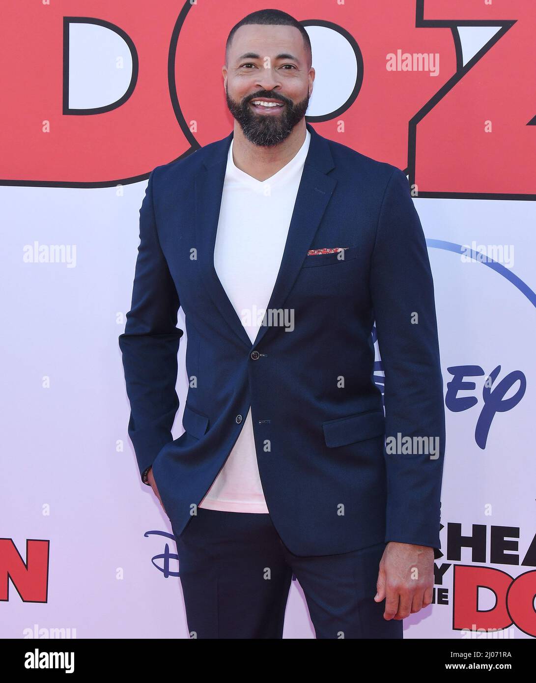Los Angeles, USA. 16th Mar, 2022. Timon Kyle Durrett arrives at Disney ...