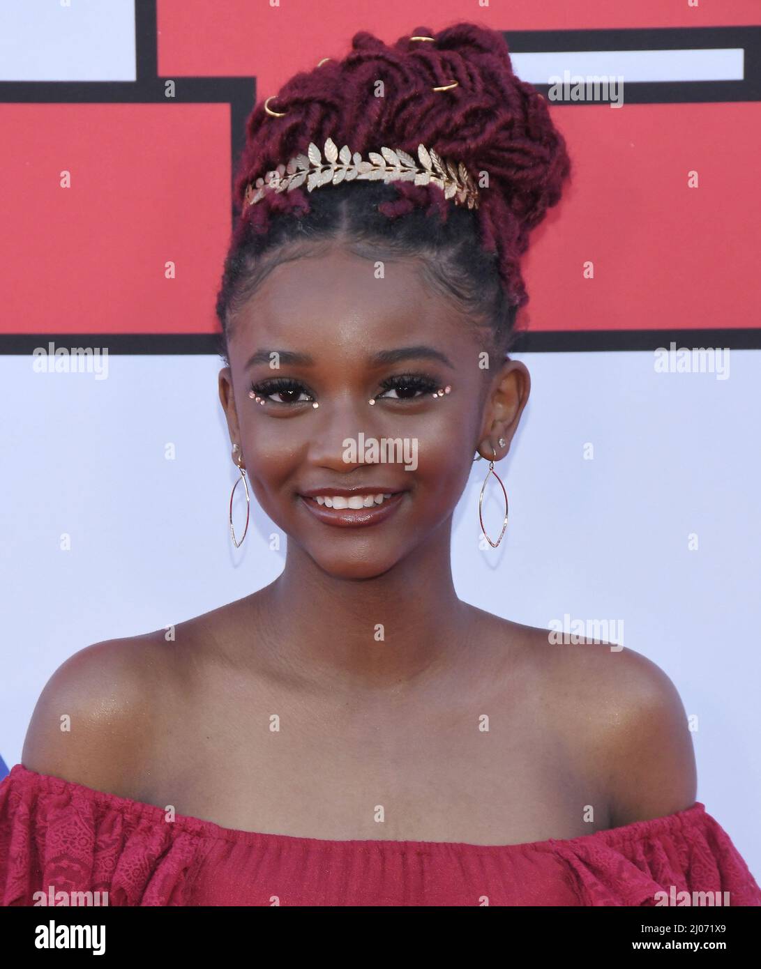 Los Angeles, USA. 16th Mar, 2022. Aria Brooks arrives at Disney's ...