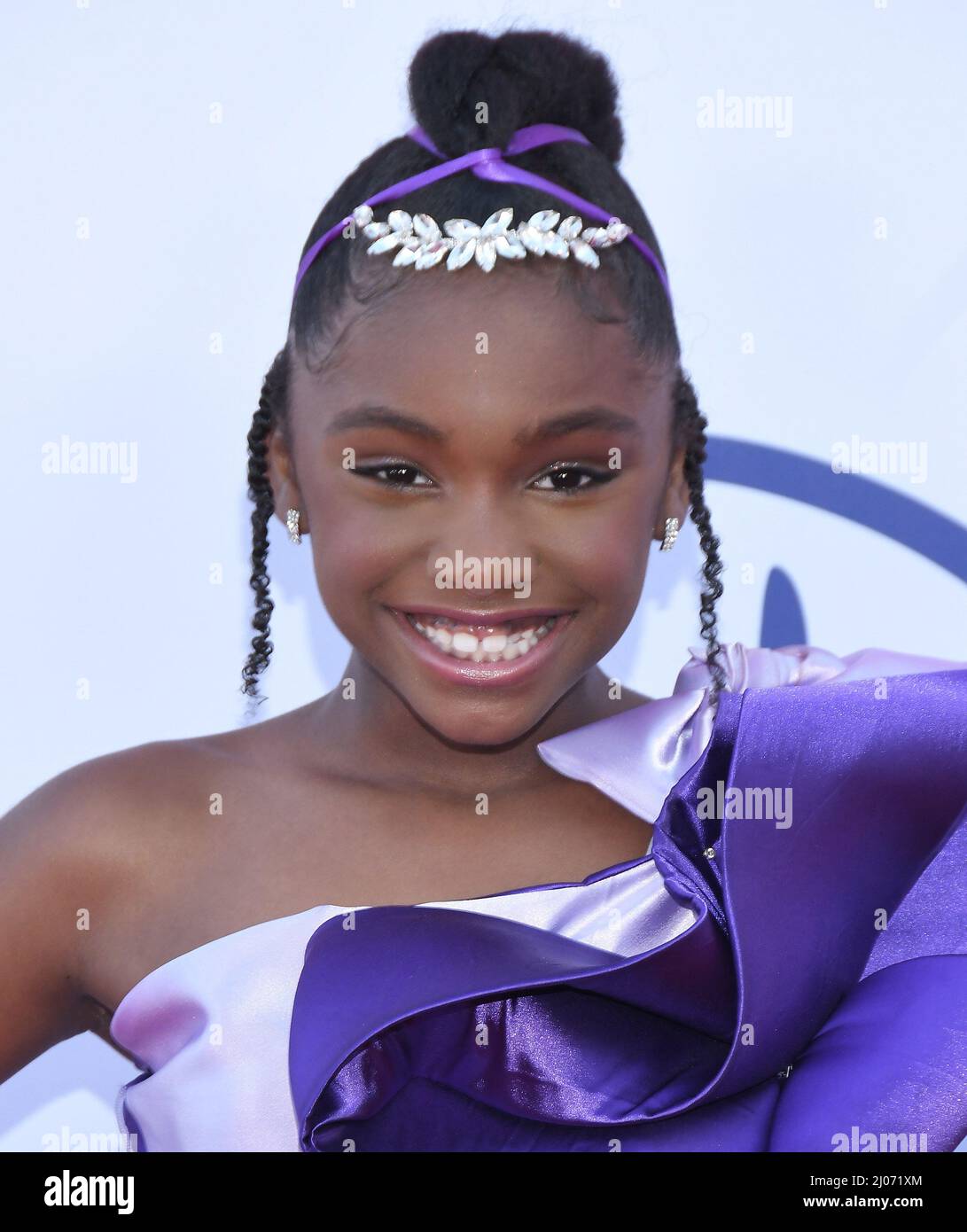Los Angeles, USA. 16th Mar, 2022. Kyrie McAlpin arrives at Disney's ...