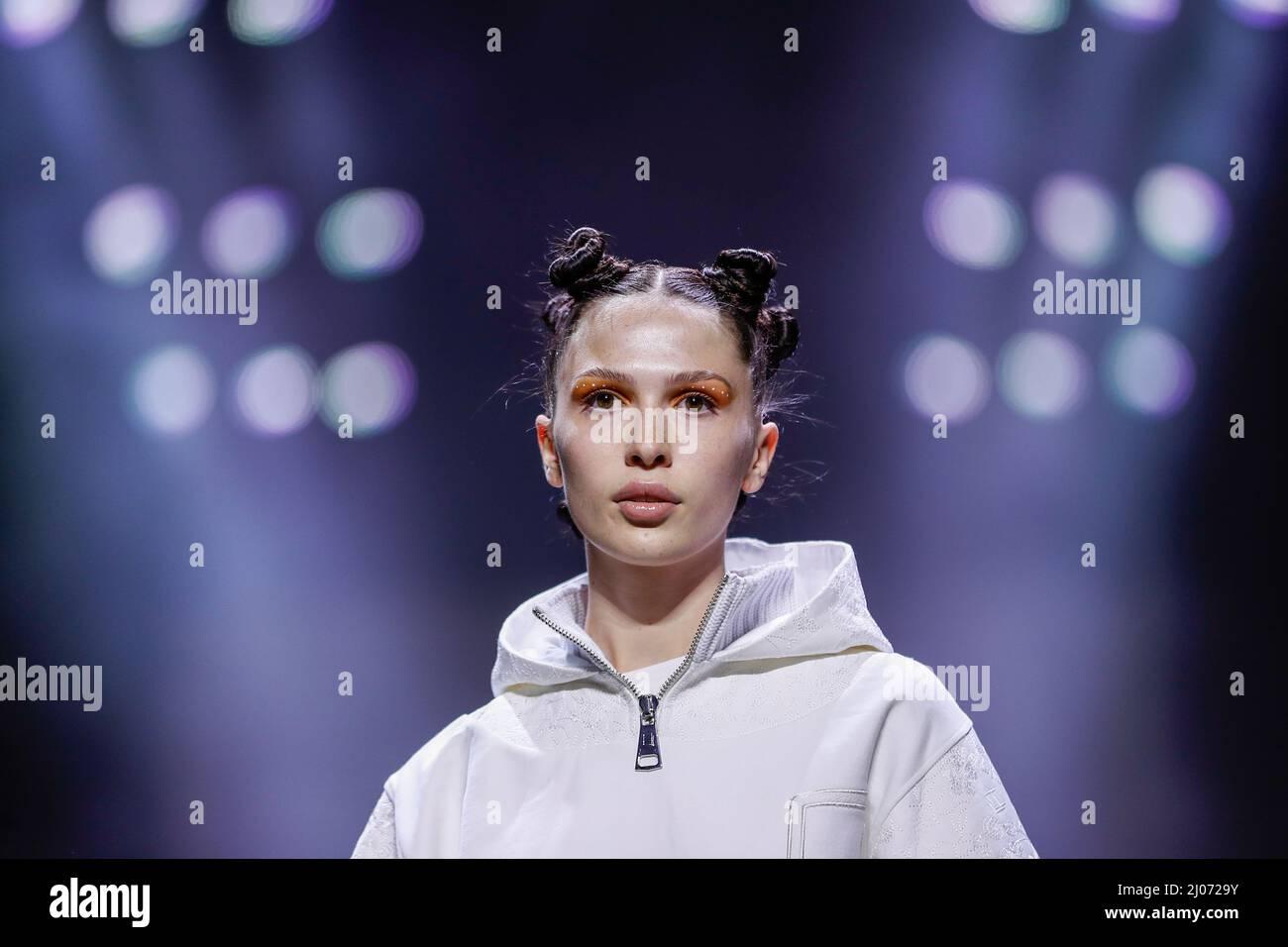 Berlin, Germany. 16th Mar, 2022. Berlin Fashion Week: At Kraftwerk ...