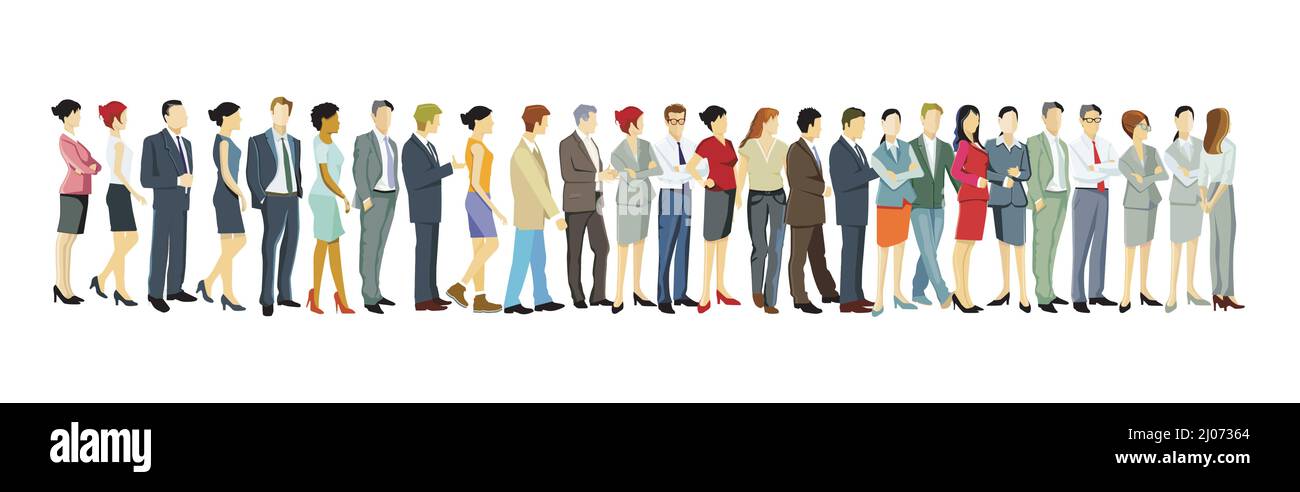 a queue of people Illustration Stock Vector Image & Art - Alamy a queue of people Illustration Stock Vector Image & Art - Alamy