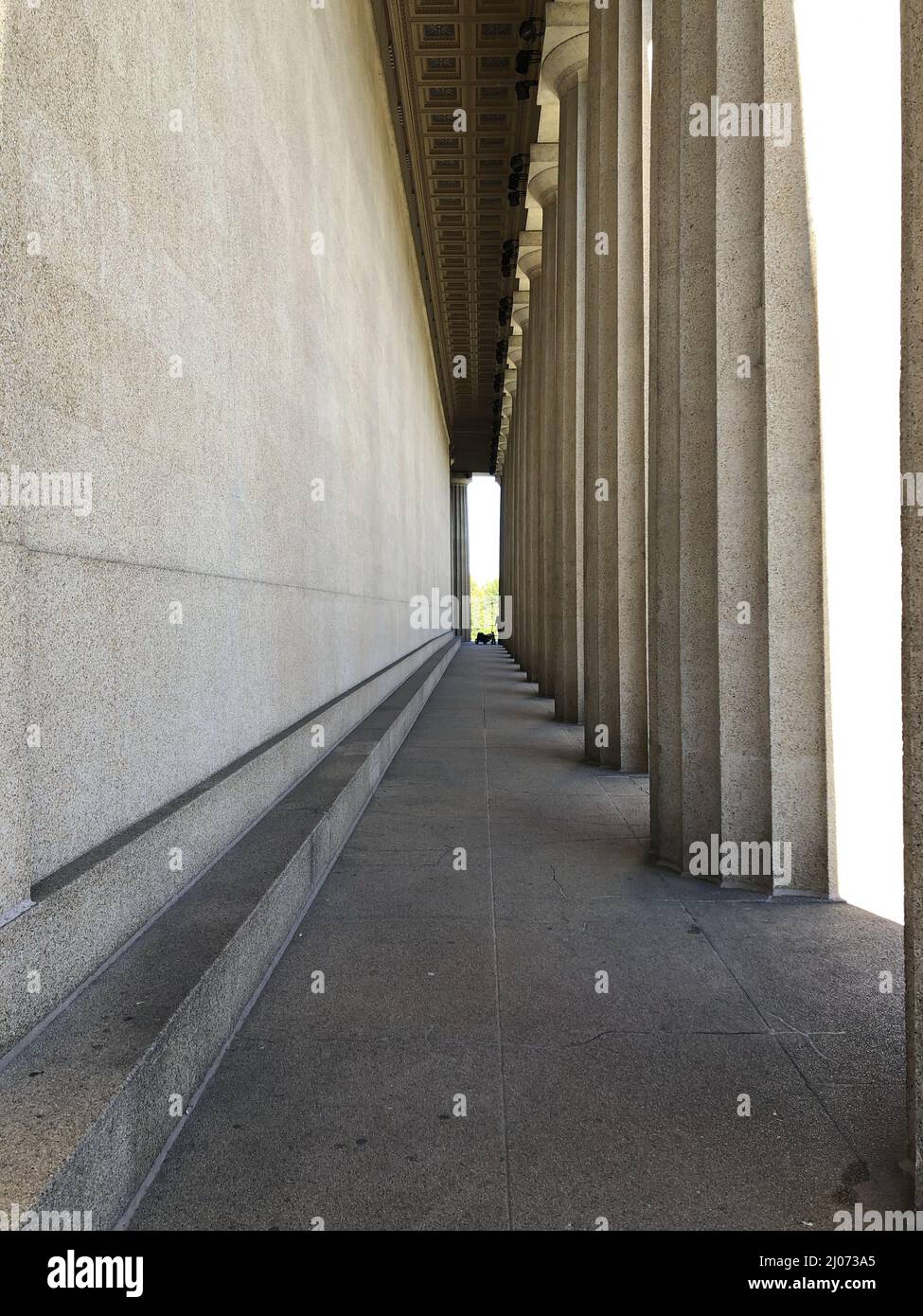 Nashville Parthenon Columns outside Stock Photo - Alamy