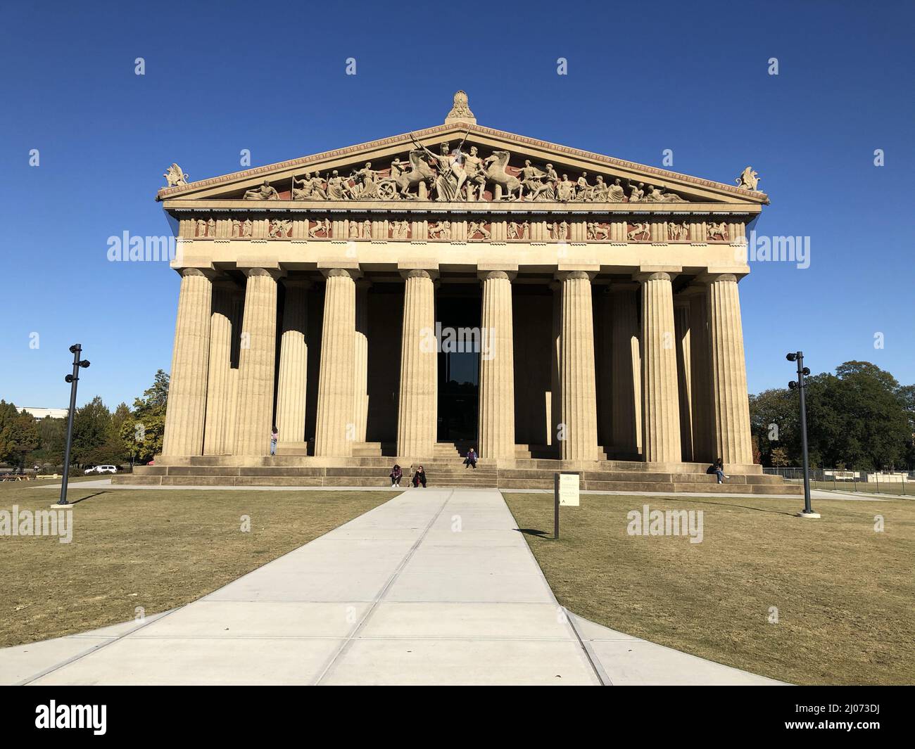 Beautiful shot of Nashville Parthenon Stock Photo - Alamy