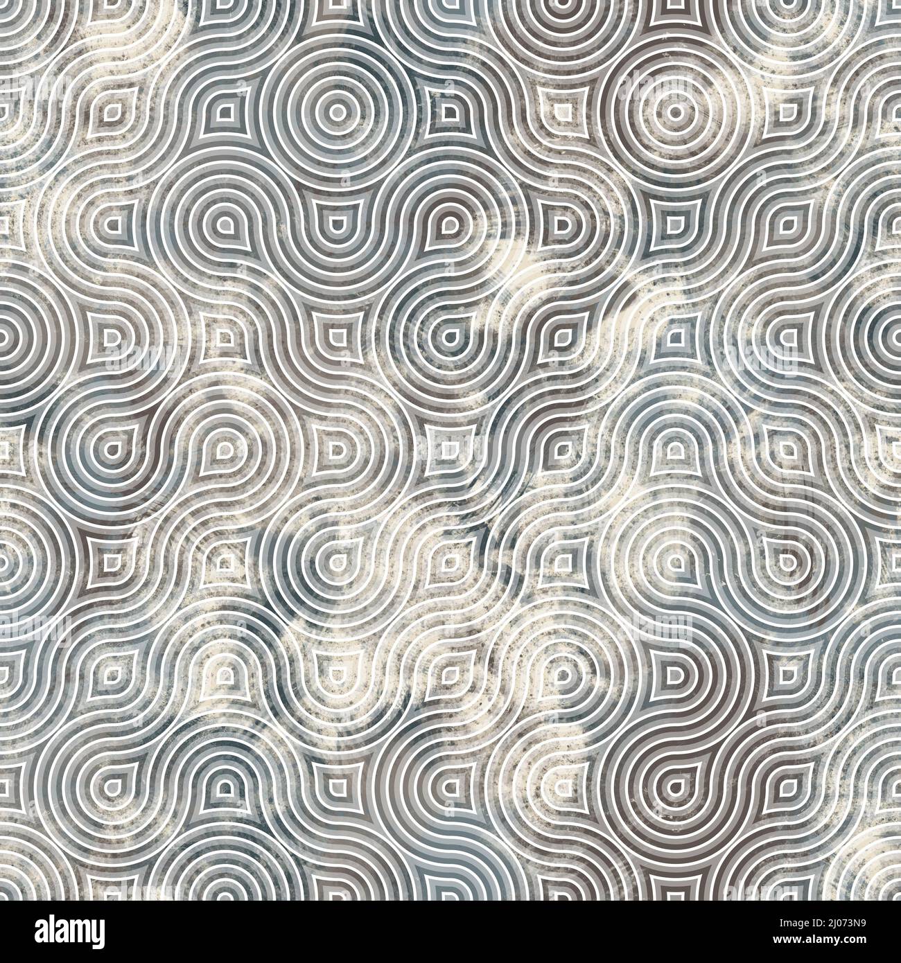Seamless neutral and white grungy classic abstract surface pattern ...
