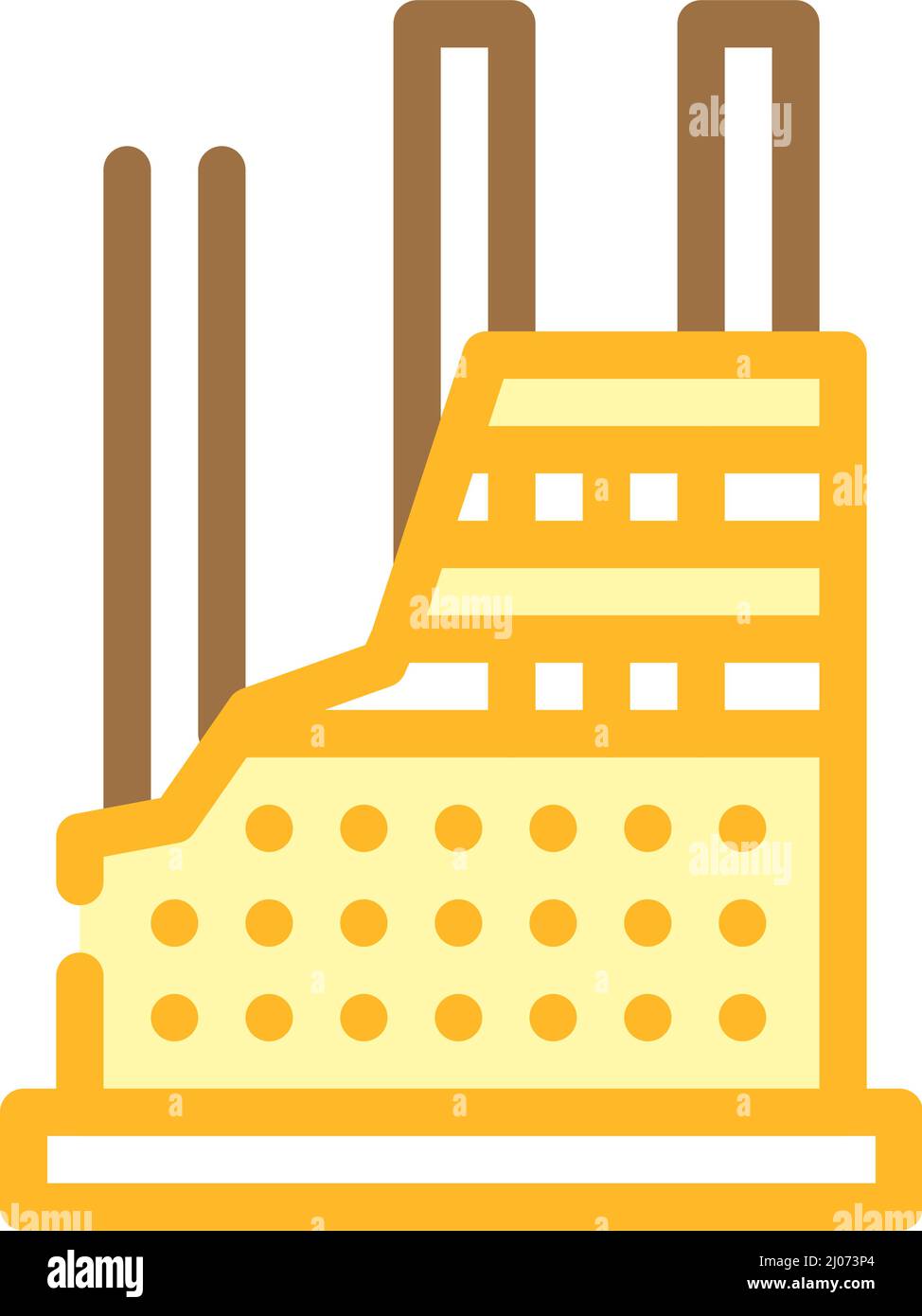 Unfinished column Stock Vector Images - Alamy