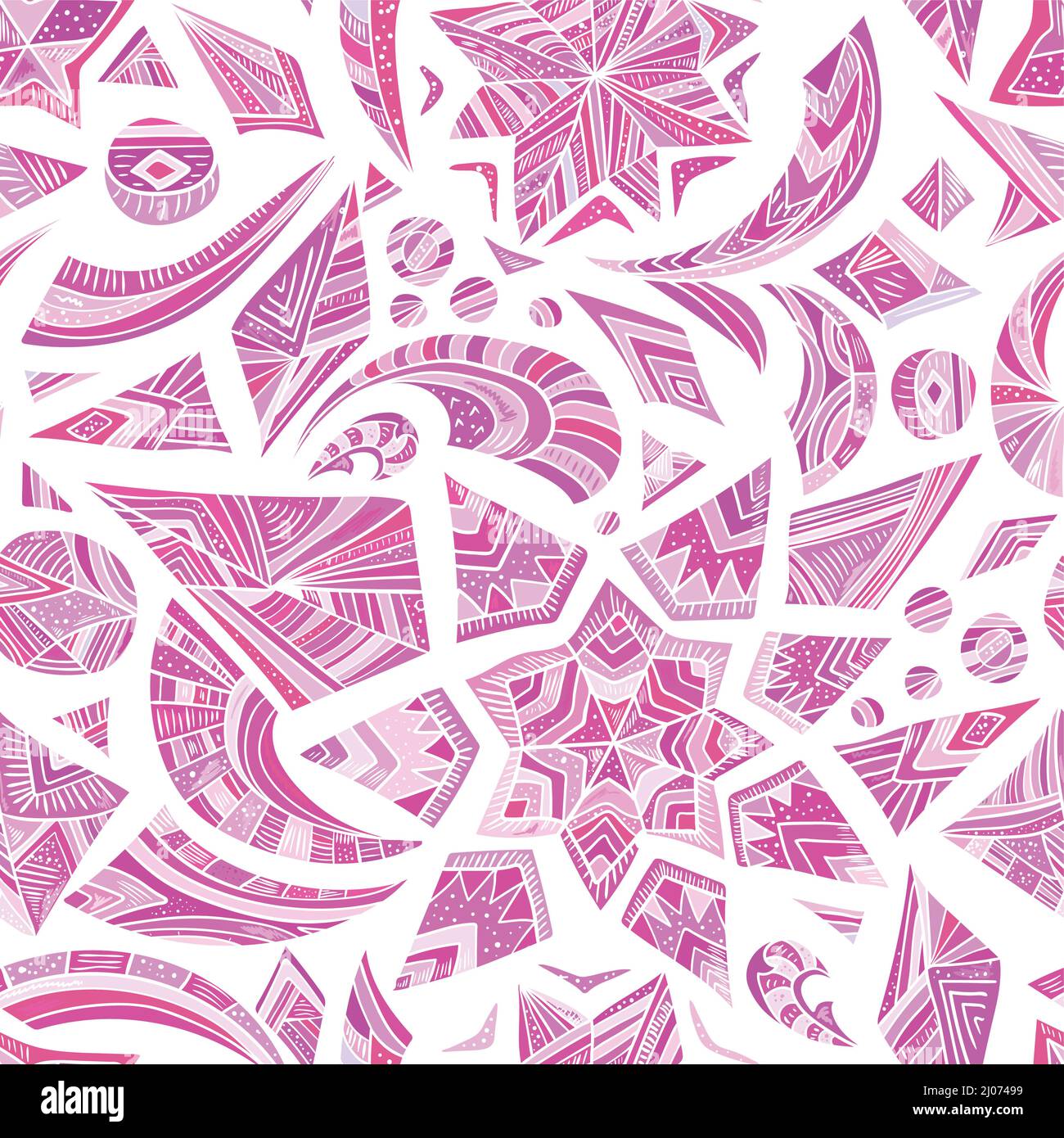 Pink native american ethnic pattern hi-res stock photography and images ...
