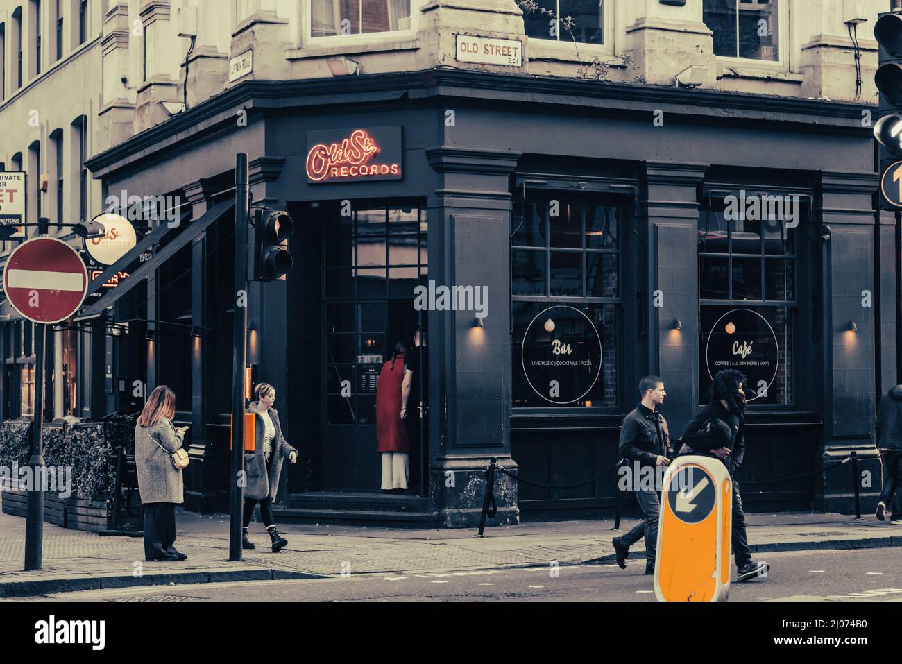 London Shoreditch and the City Stock Photo - Alamy