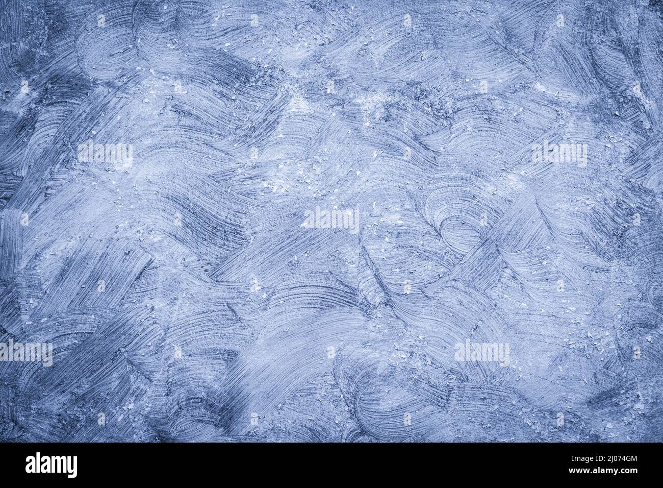 Blue paint wall cement texture background Stock Photo - Alamy