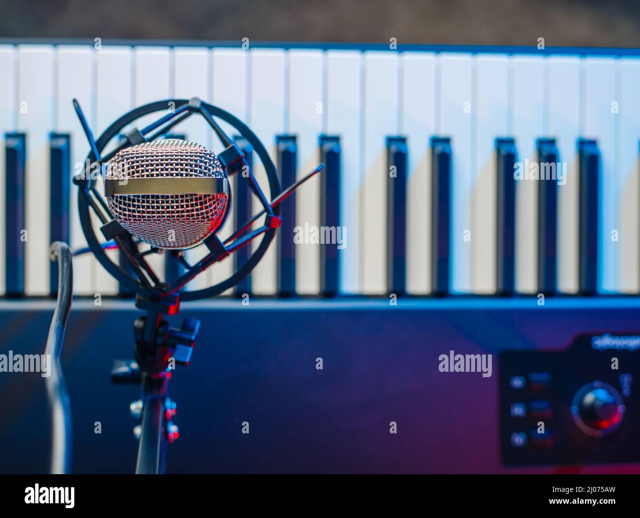 Recording background hi-res stock photography and images - Alamy