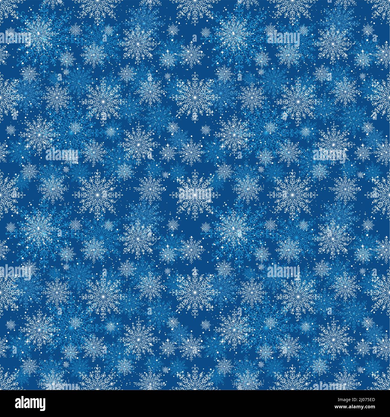 Vector blue christmas pattern Stock Vector Image & Art - Alamy