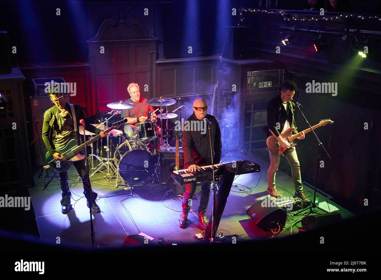 Eighties New Wave band A Flock of Seagulls performing at The Acapela ...
