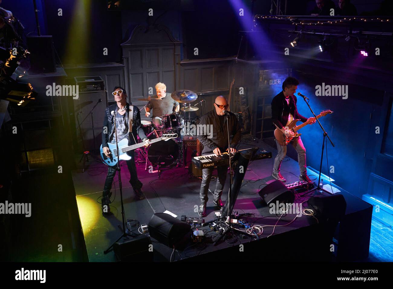 Eighties New Wave band A Flock of Seagulls performing at The Acapela ...