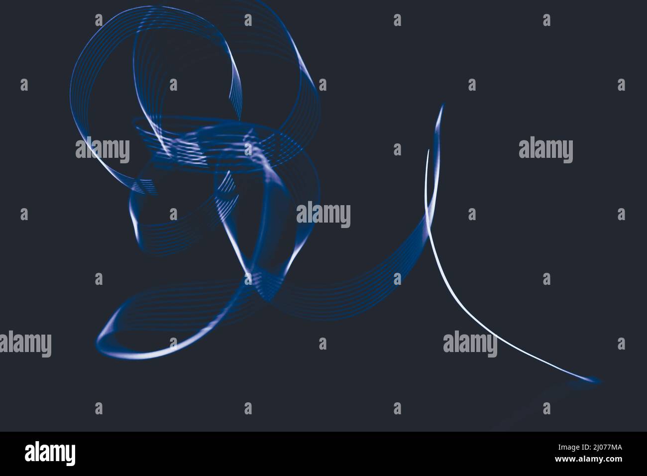 Turquoise neon light against black background Stock Photo - Alamy