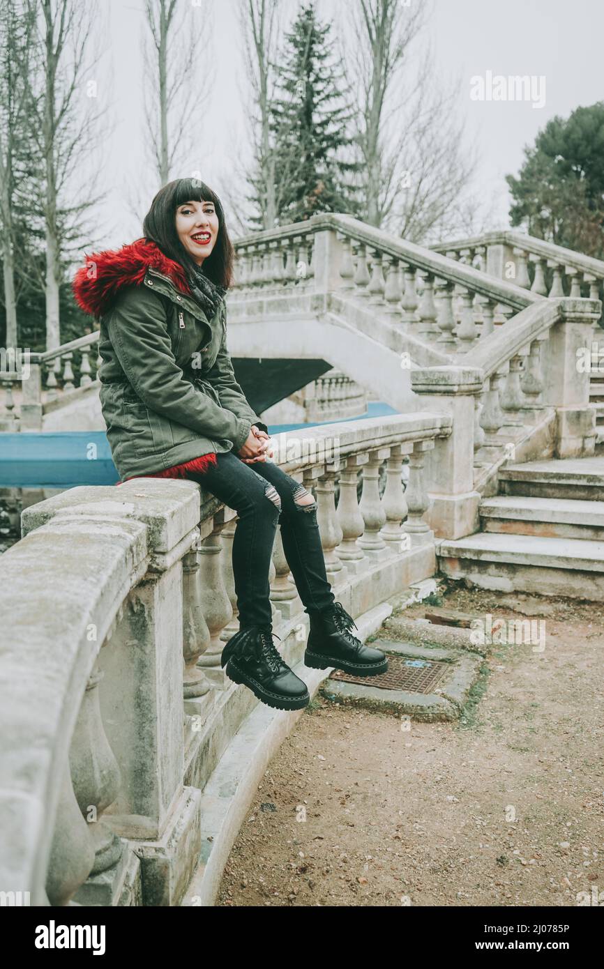 Ghotic woman hi-res stock photography and images - Alamy
