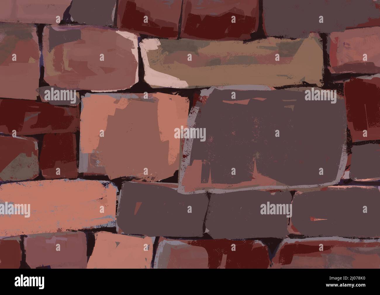 Hand Made wall brick grunge texture.background For game art, design ...
