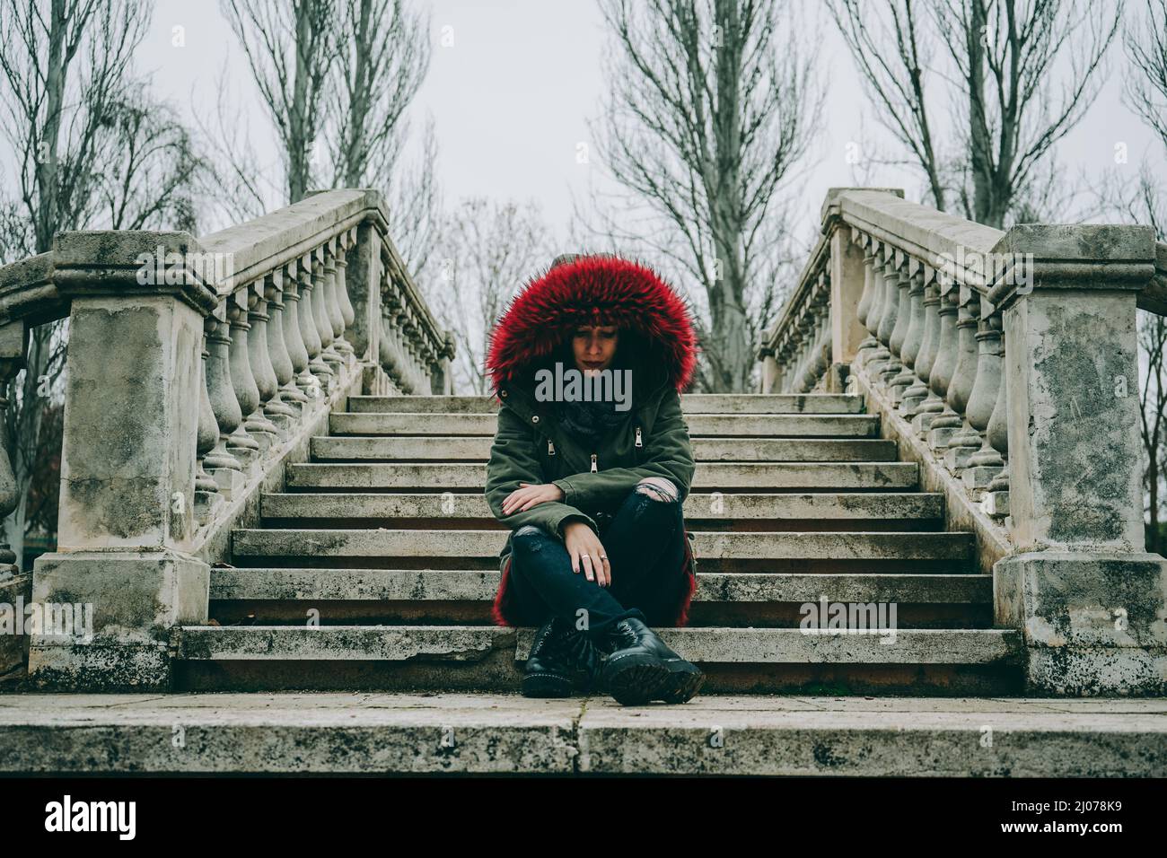 Ghotic woman hi-res stock photography and images - Alamy