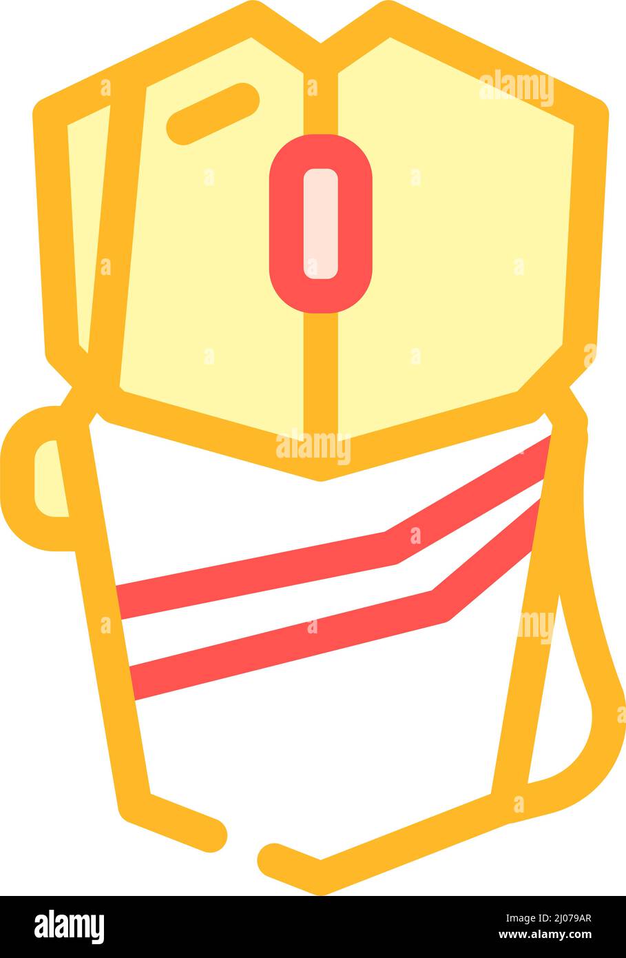 mouse computer device color icon vector illustration Stock Vector Image ...