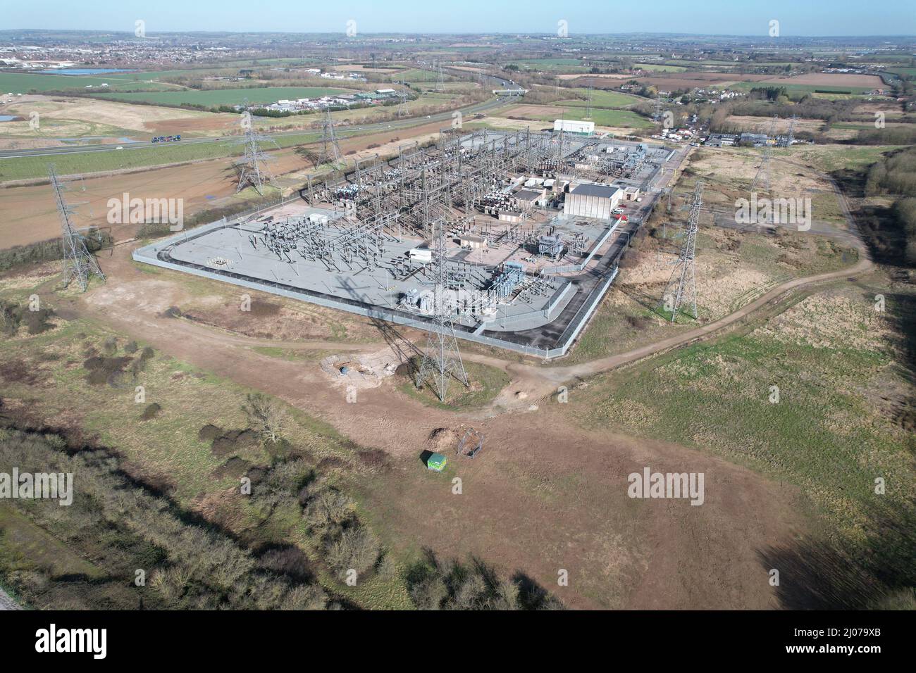 National grid uk substation hi-res stock photography and images - Alamy