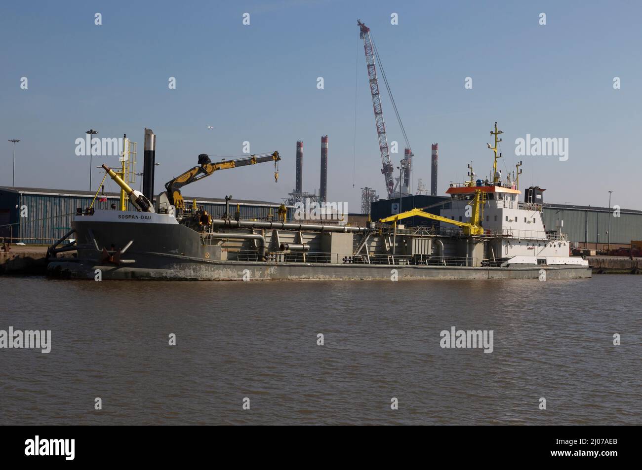 Hopper dredger ship hi-res stock photography and images - Alamy