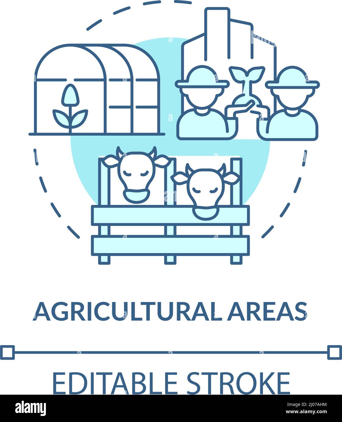 Farming areas Stock Vector Images - Alamy