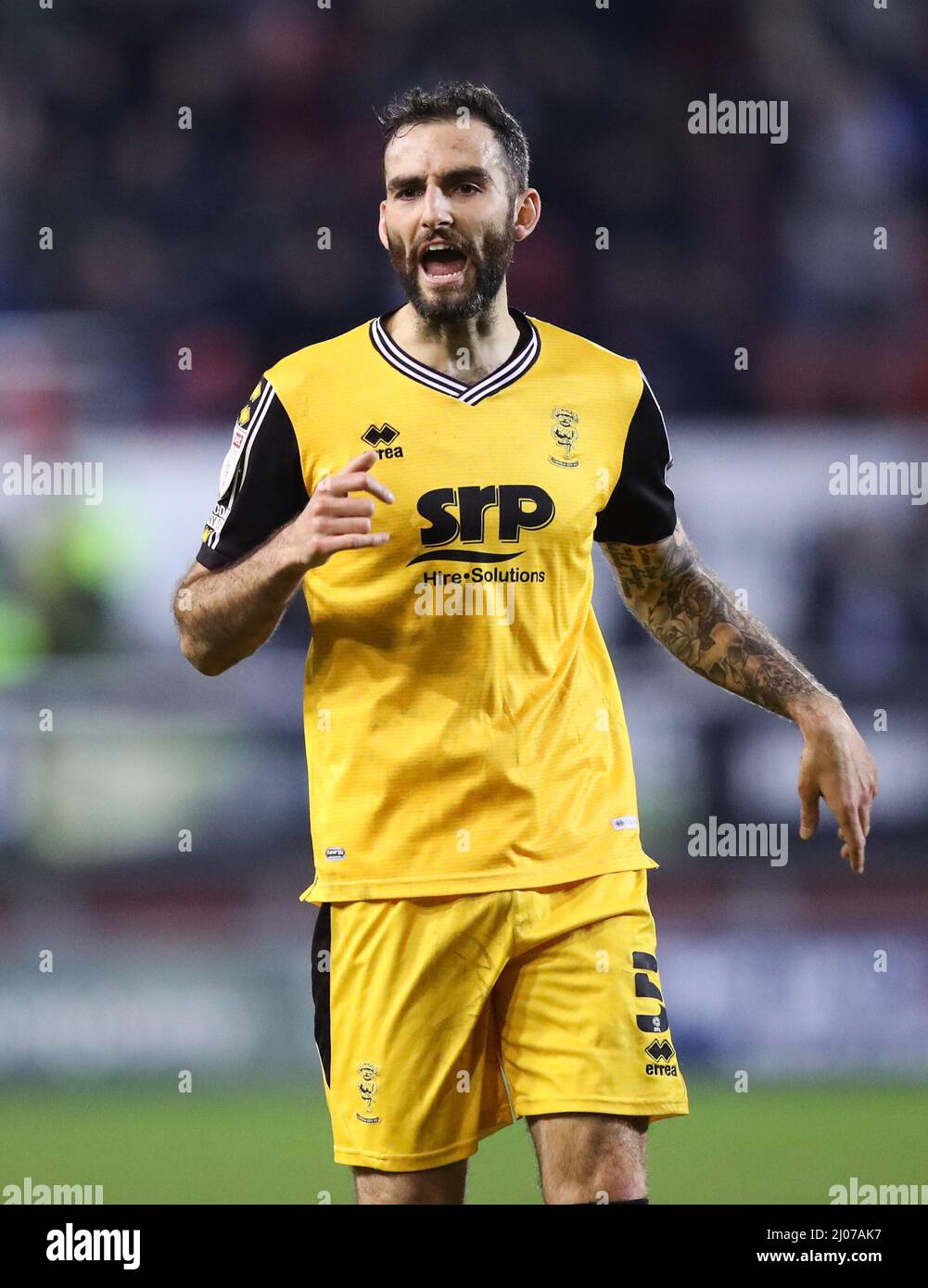 Lincoln City’s Adam Jackson during the Sky Bet League One match at the ...