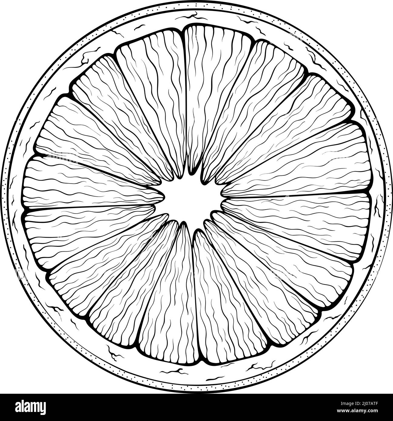 Circle segment art icon Cut Out Stock Images & Pictures - Alamy