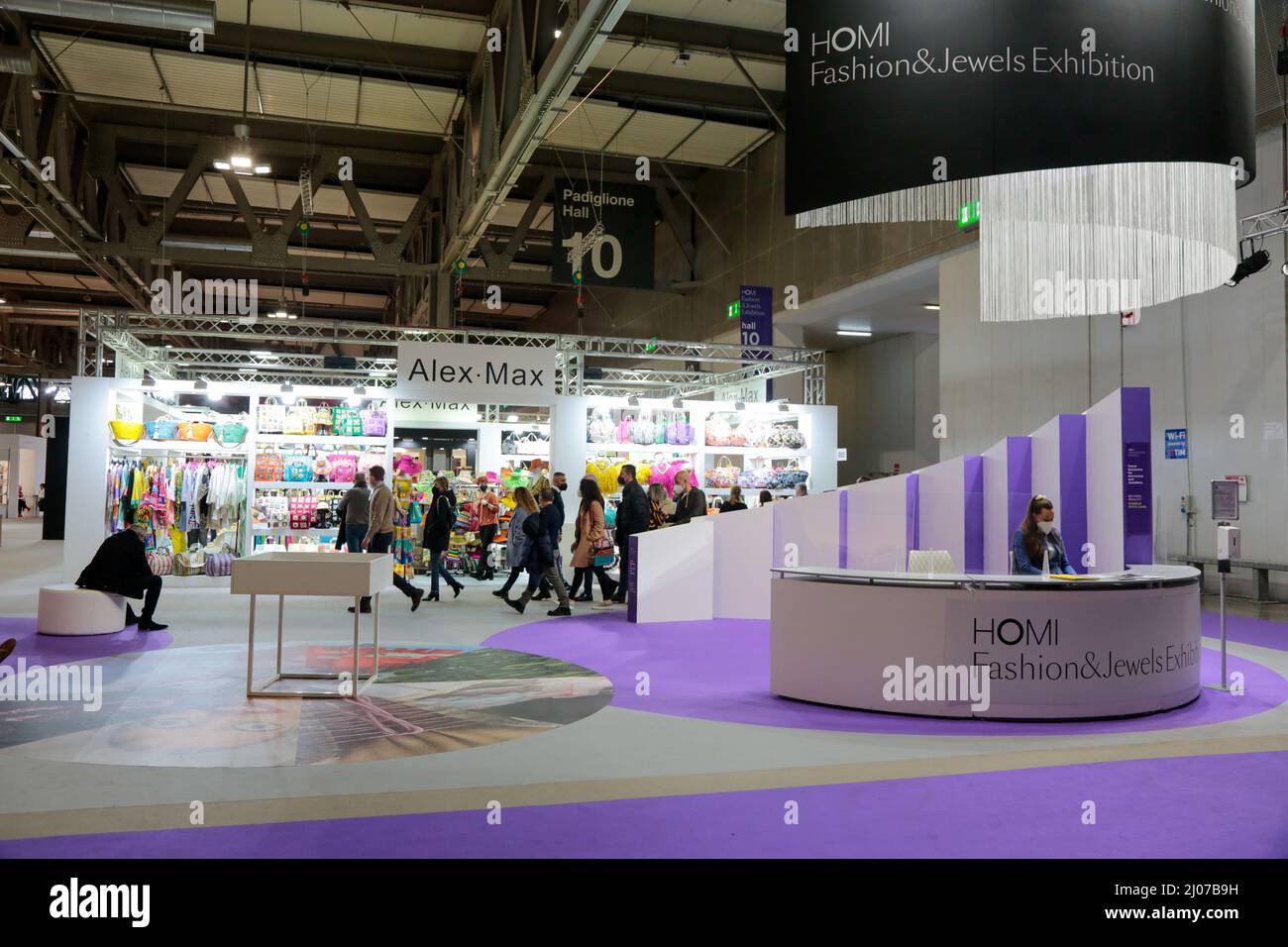 Homi, fashion and jewels fair: luxury branded leather bags and shoes in ...