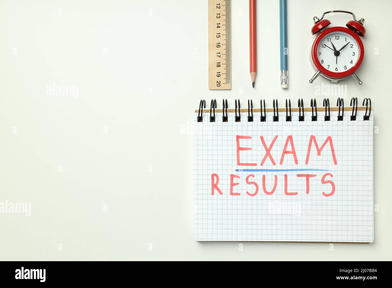 Concept of exams and tests, space for text Stock Photo - Alamy