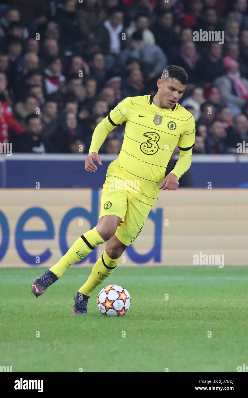 Tiago Silva Chelsea during the UEFA Champions League, Round of 16, 2nd ...