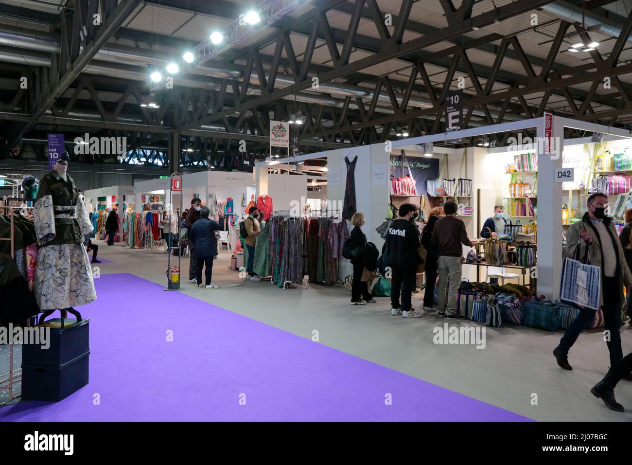 Homi, fashion and jewels fair: luxury branded leather bags and shoes in ...