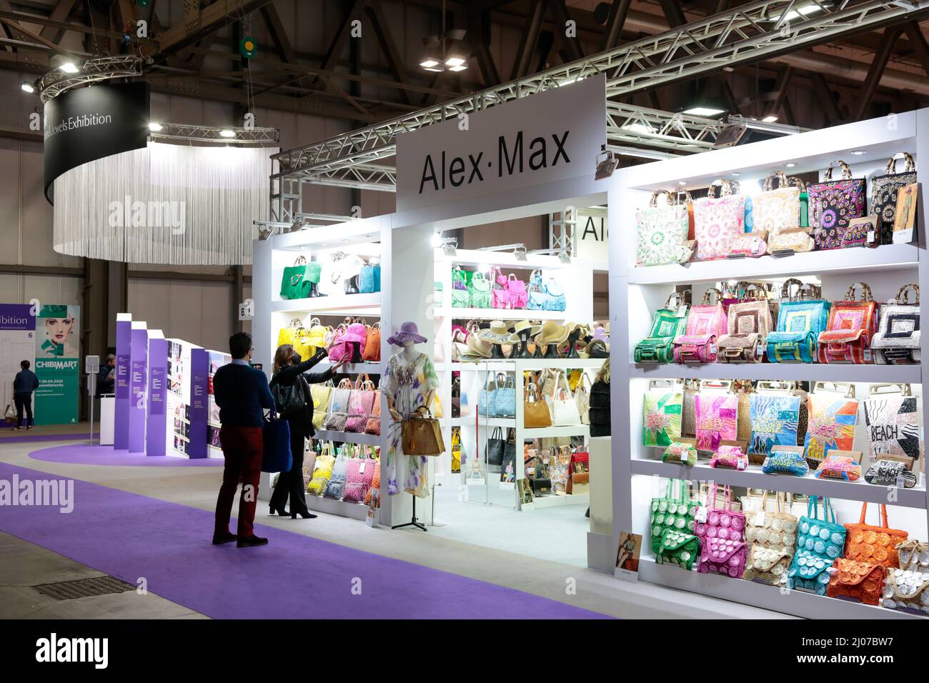 Homi, fashion and jewels fair: luxury branded leather bags and shoes in ...
