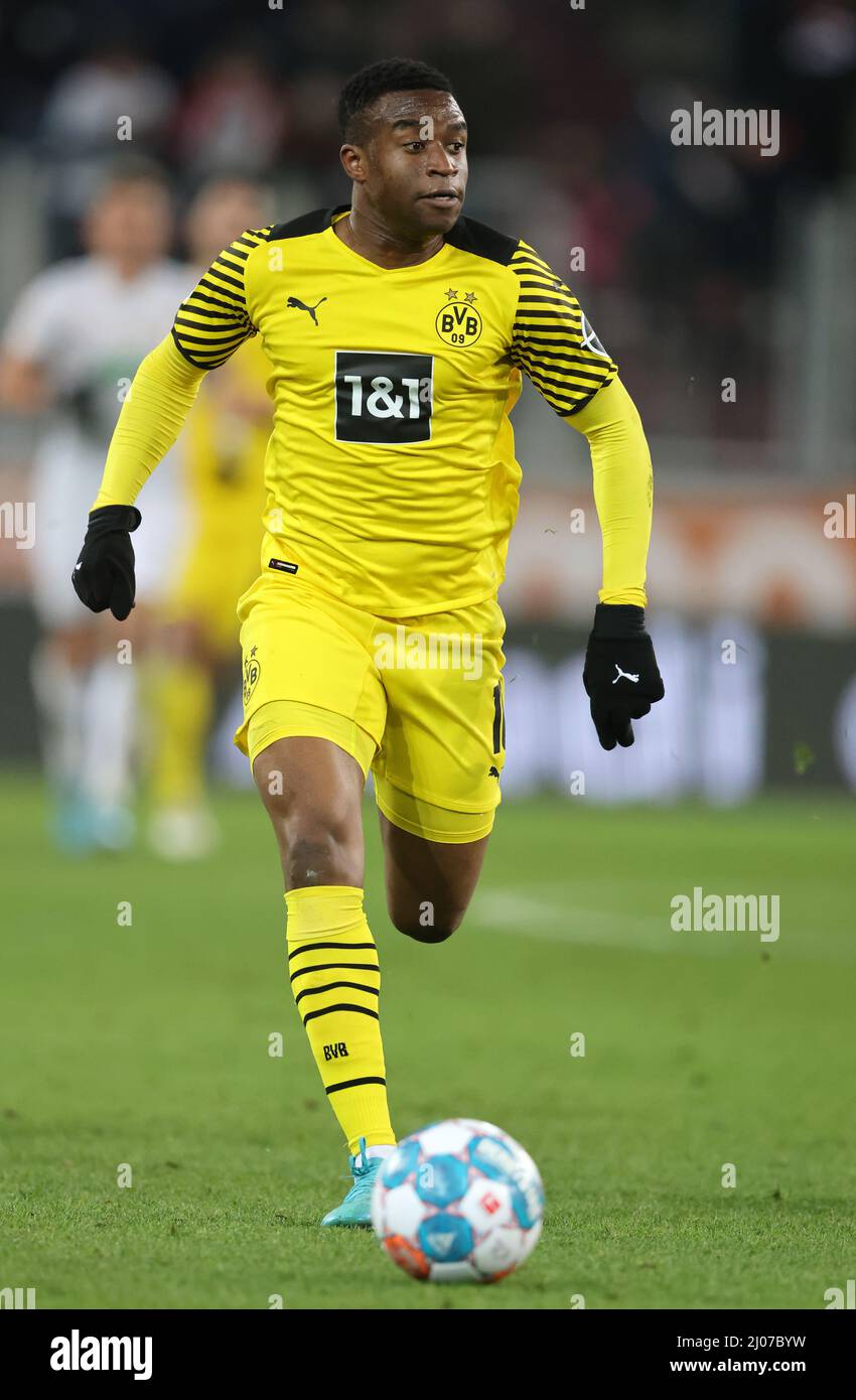 Youssoufa Moukoko of Borussia Dortmund FC Augsburg - Borussia Dortmund ...