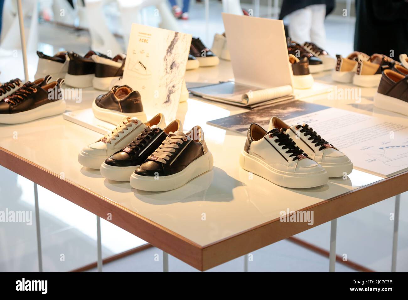 MICAM-MIPEL, International shoes and bags fair, green corner, in milano ...