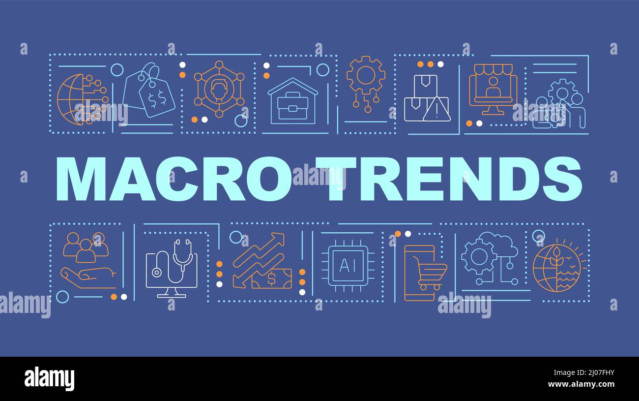 Macro trends word concepts dark blue banner Stock Vector Image & Art ... Macro trends word concepts dark blue banner Stock Vector Image & Art ...