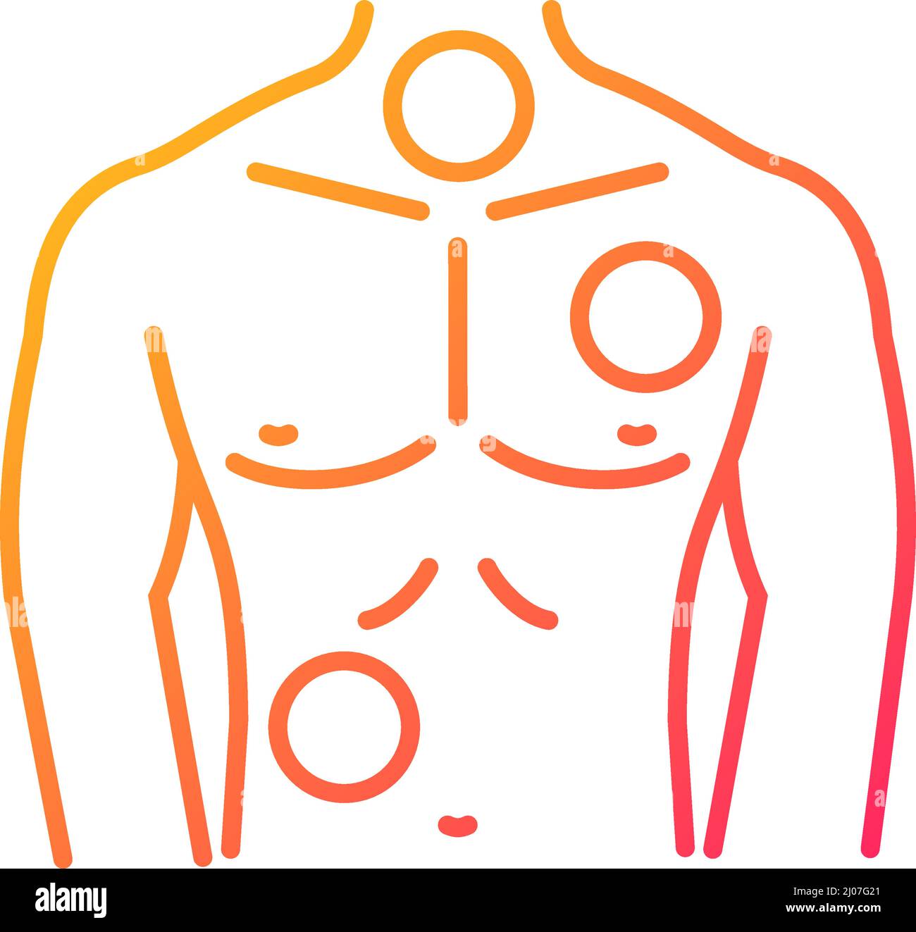 Metastases gradient linear vector icon Stock Vector Image & Art - Alamy