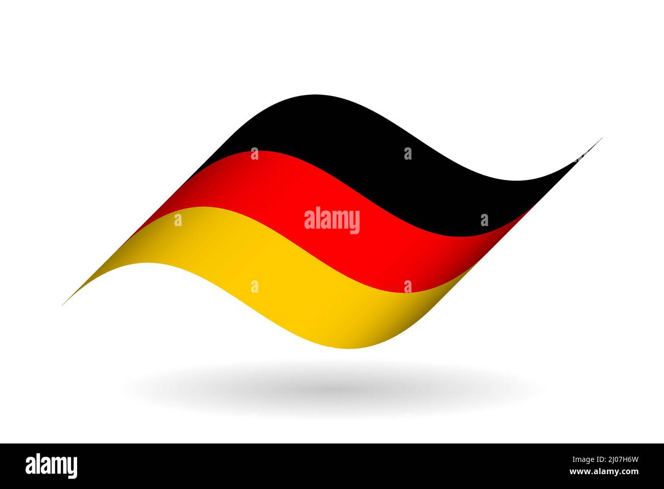 National tricolor ribbon of Germany Stock Vector Image & Art - Alamy
