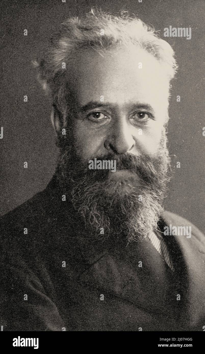 Portrait of the composer Alberto Franchetti (1860-1942). Museum ...