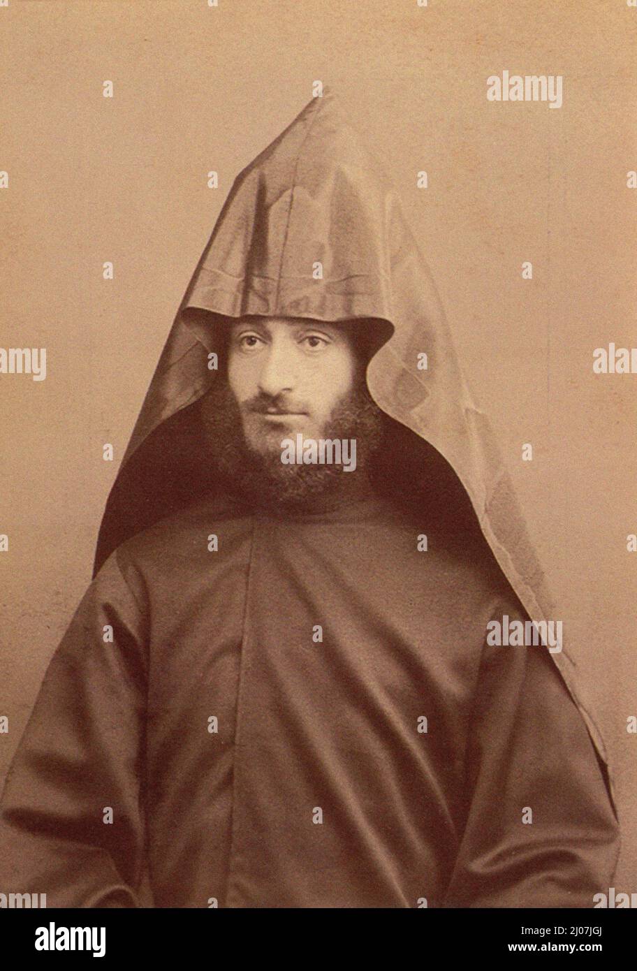 Portrait of the composer Komitas (1869-1935). Museum: PRIVATE ...