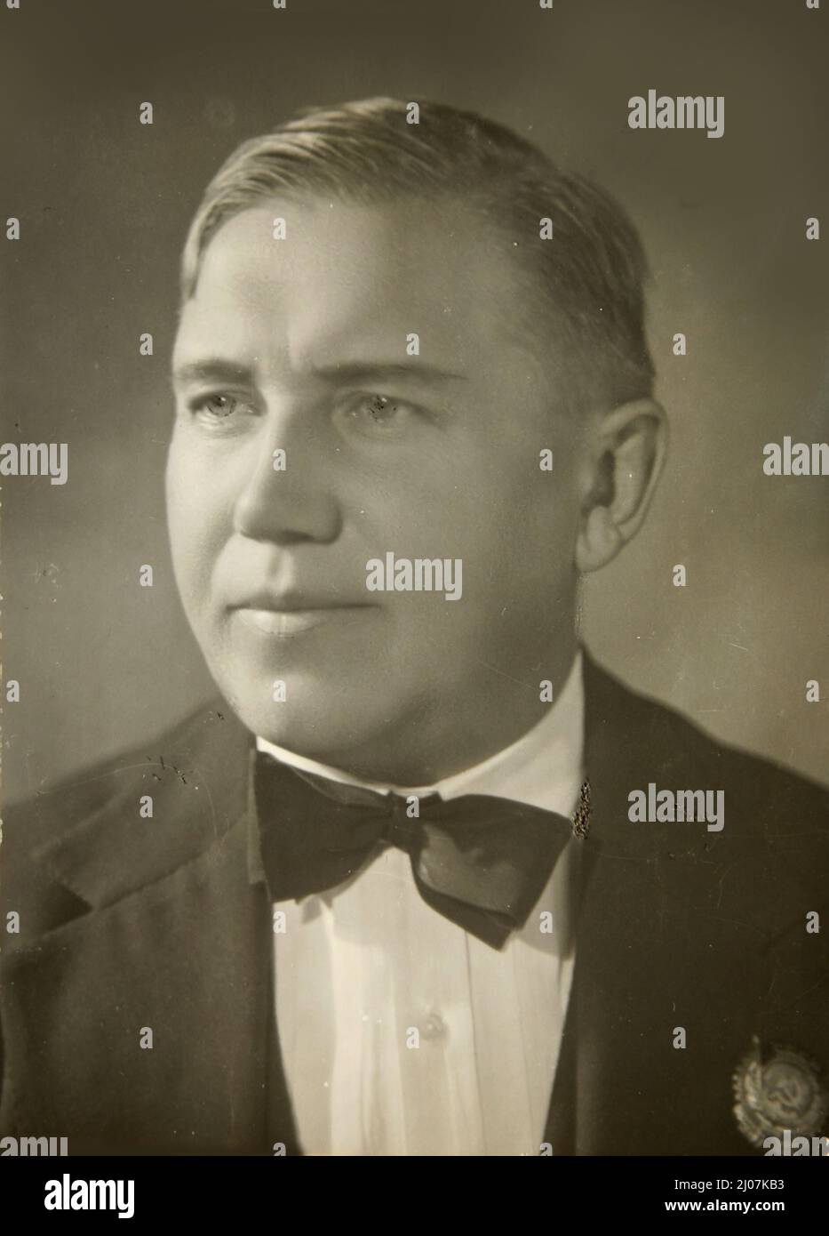 Portrait of the conductor and composer Nikolai Semyonovich Golovanov ...