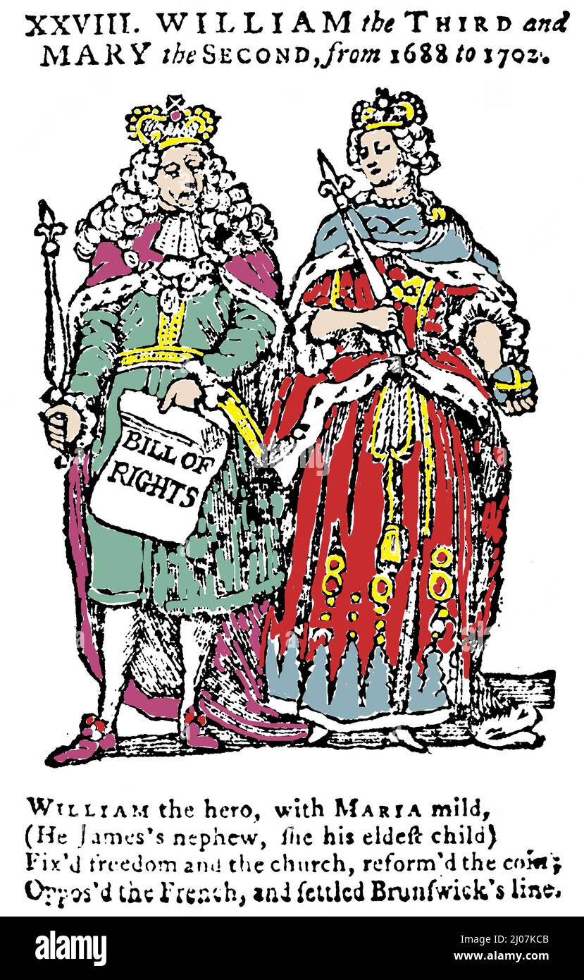 Bill Of Rights Illustration