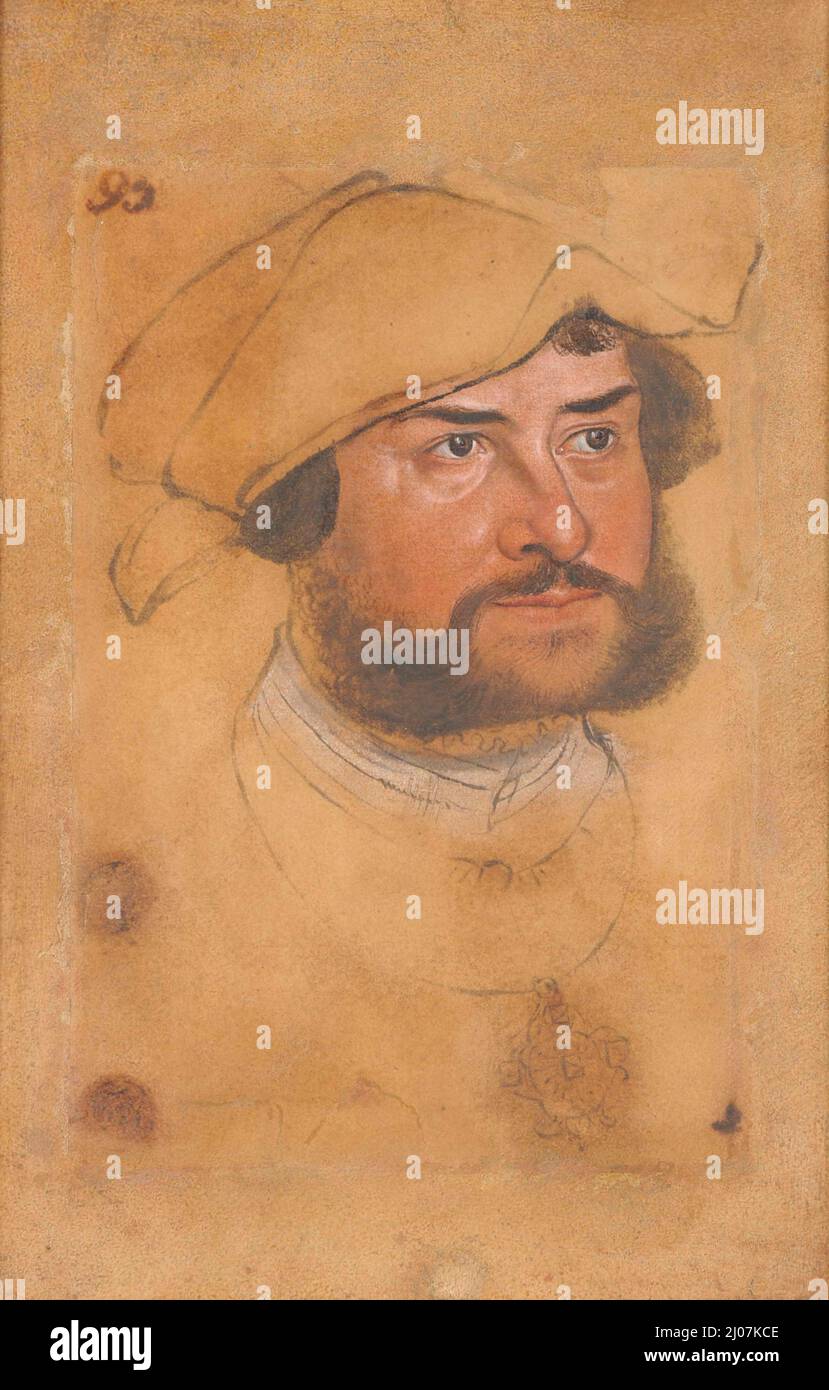 Portrait of Ernest I (1497-1546), Duke of Brunswick-Lüneburg, called ...