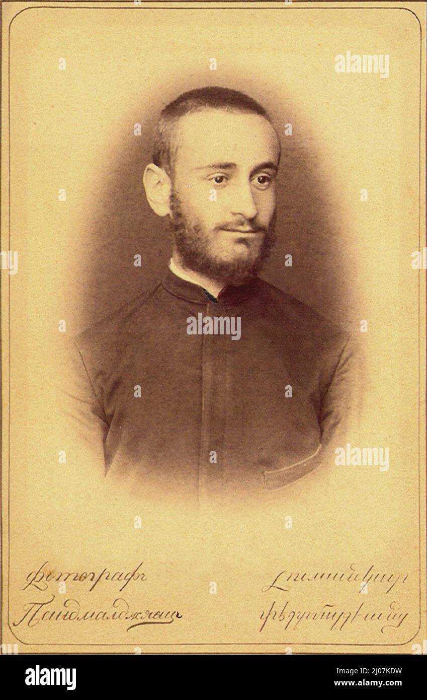 Portrait of the composer Komitas (1869-1935). Museum: PRIVATE ...