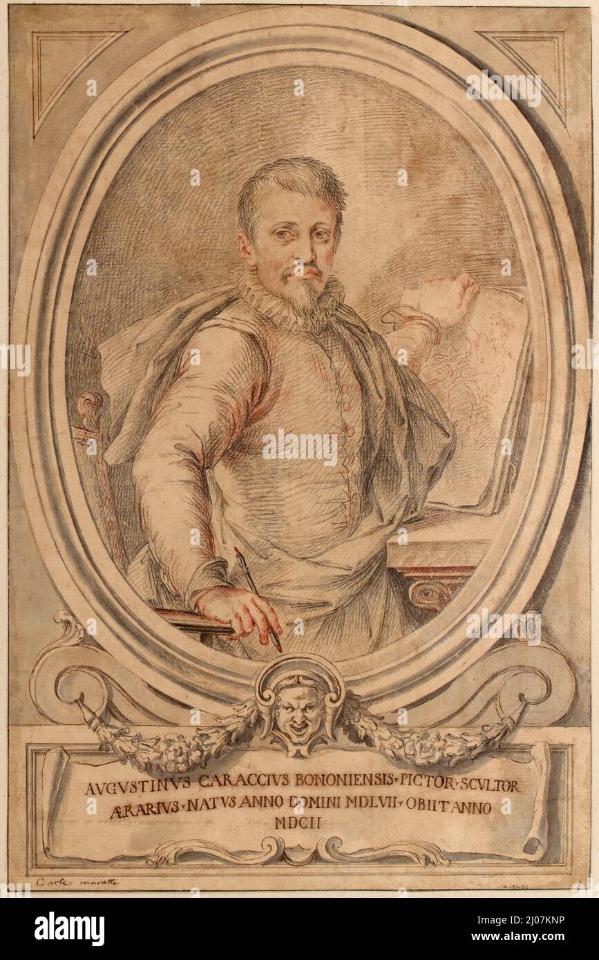 Portrait of Agostino Carracci (1557-1602). Museum: Musée Carnavalet ...